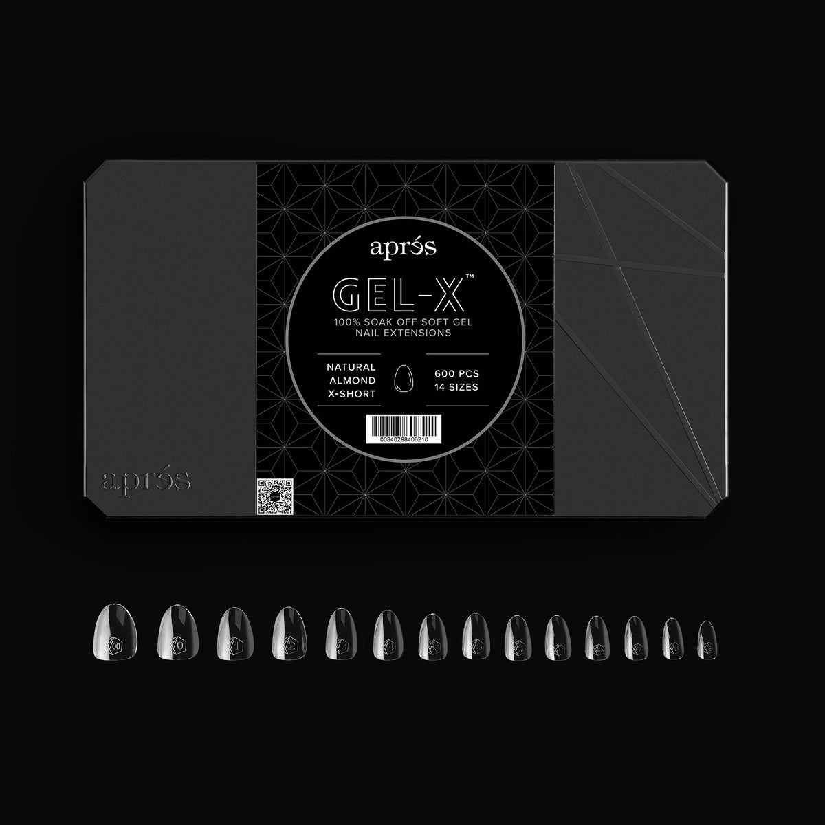 APRES GEL-X TIPS - NATURAL ALMOND EXTRA SHORT - Sets and Refills ...