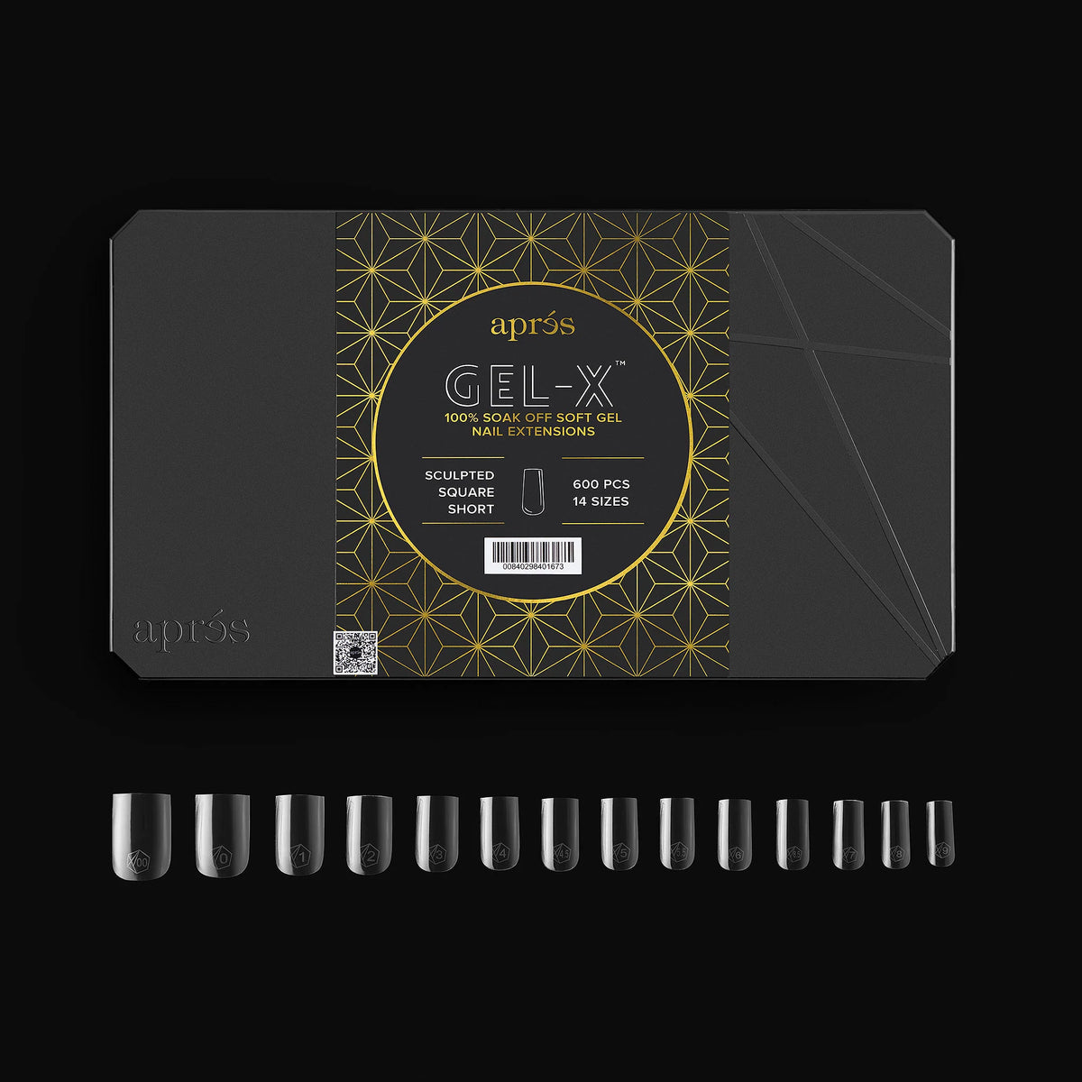 APRES GEL-X TIPS - SCULPTED SQUARE SHORT - Sets & Refills | Beauty Merchant